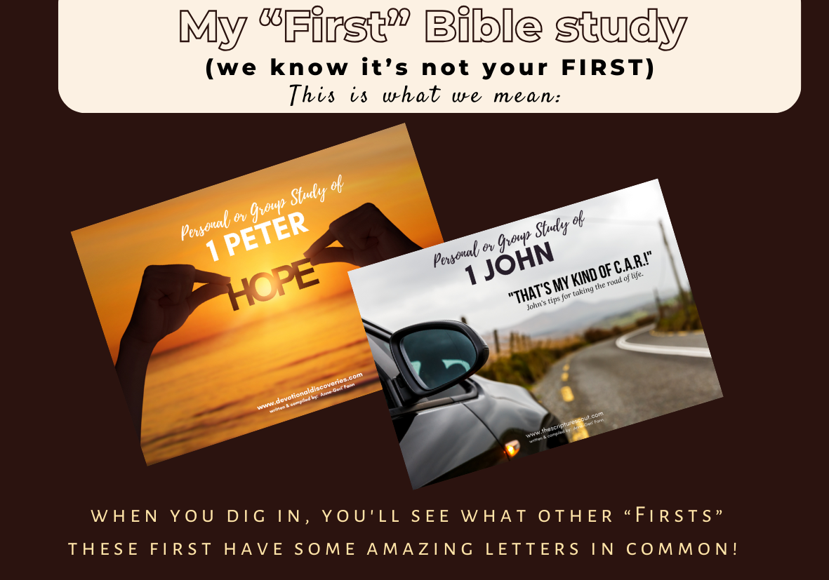 YOUR "FIRST" BIBLE STUDY